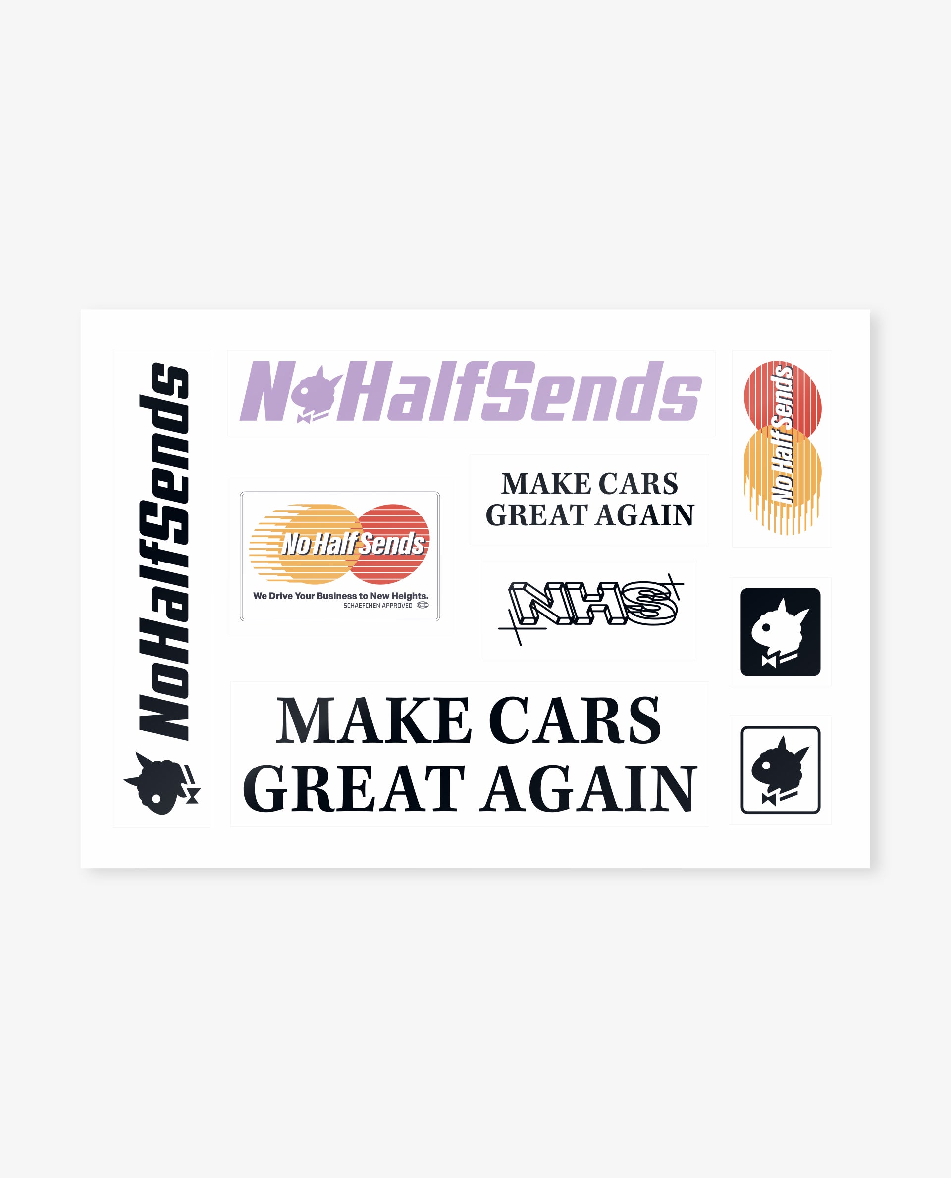 Magazine Stickerpack – NoHalfSends